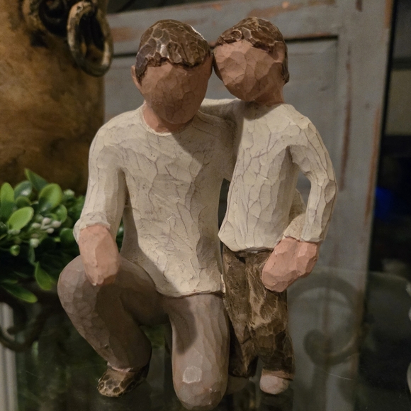 Art | 200 Willow Tree Father And Son Sculpture | Poshmark